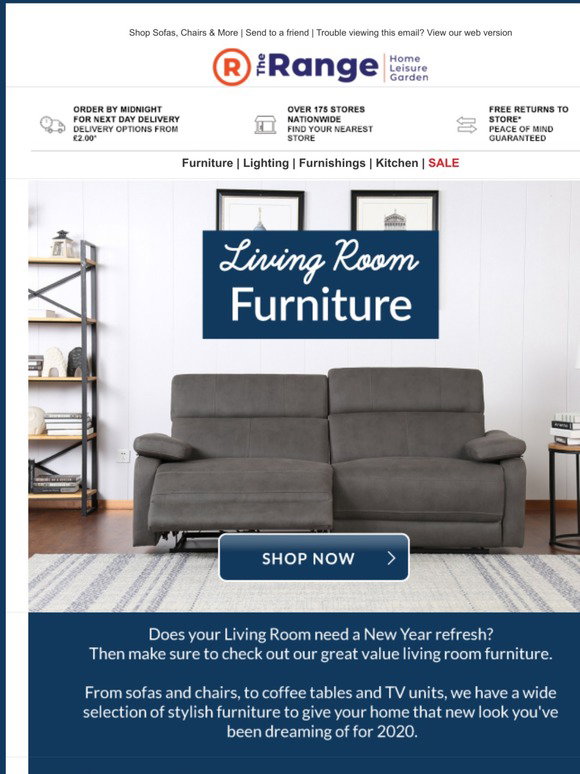 The Range: Give Your Living Room A 2020 Refresh! | Milled