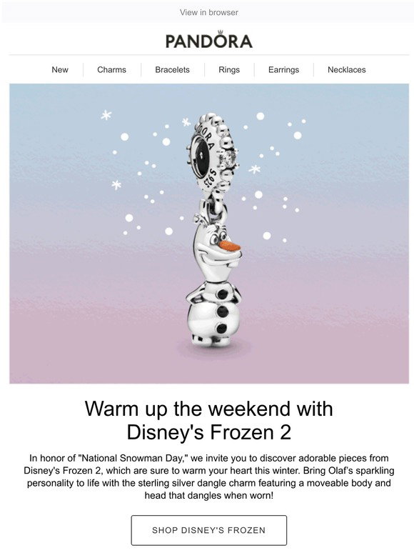 Pandora : Celebrate National Snowman Day with Pandora! | Milled