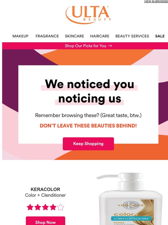 Ulta Beauty: We have to admit…you’ve got really great taste 😏 | Milled