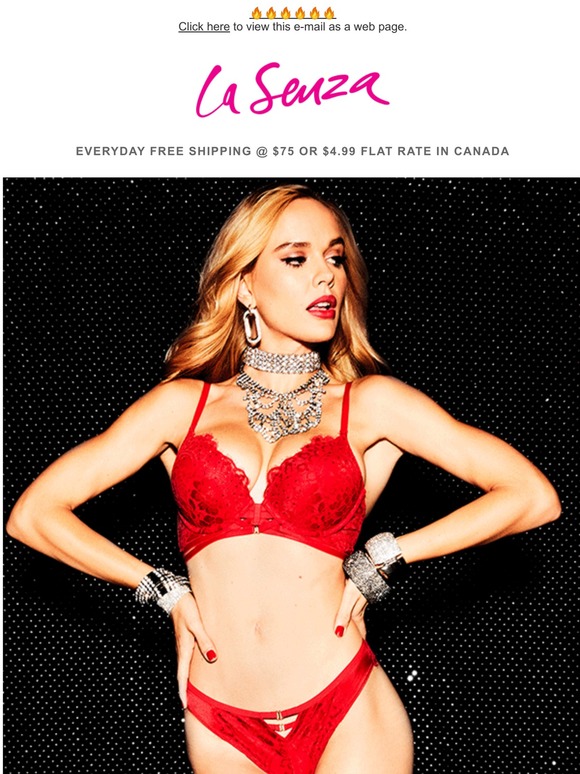 La Senza: RED. HOT. SEXY. | Milled
