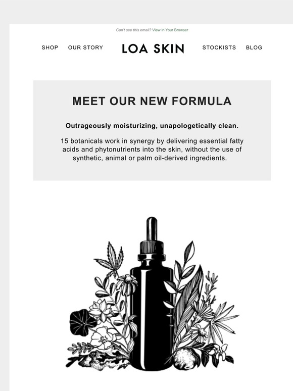 Loa Skin: Meet Our New Formula ⚗️ | Milled