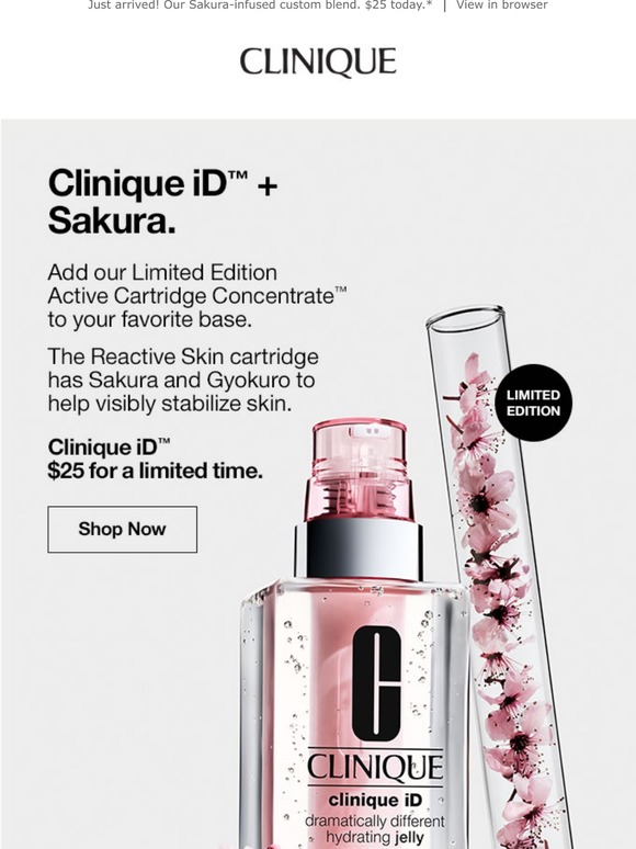 Clinique: First look! 1 of 3 new Clinique iD cartridges. | Milled
