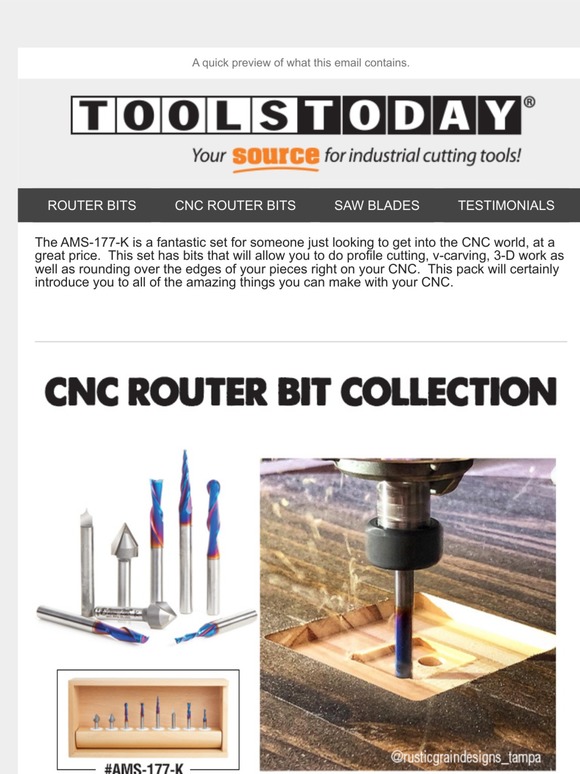 Tools Today: looking for a CNC starter set? | Milled