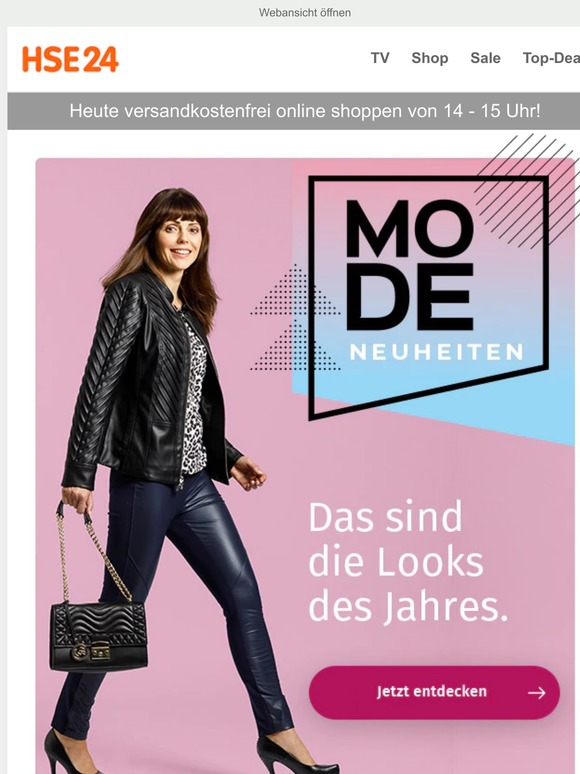 HSE24: Heute Happy Hour & Modeneuheiten sichern 🙌😍 | Milled