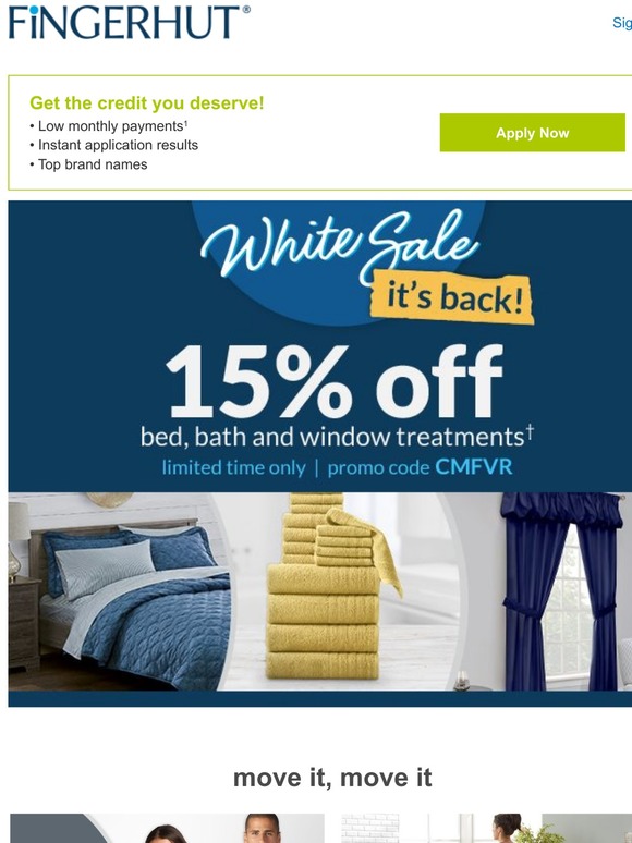 Fingerhut: Fingerhut: IT’S BACK – 15% off for a limited time | Milled