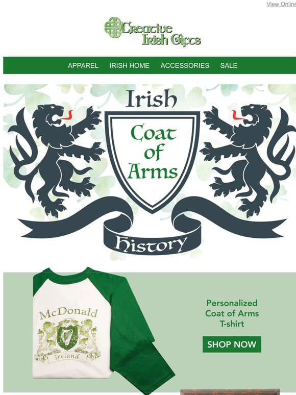 Creative Irish Gifts: Get to know your Irish Heritage | Milled