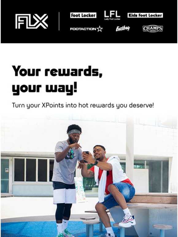 Foot Locker: 🔥 Rewards Are Coming Your Way! | Milled