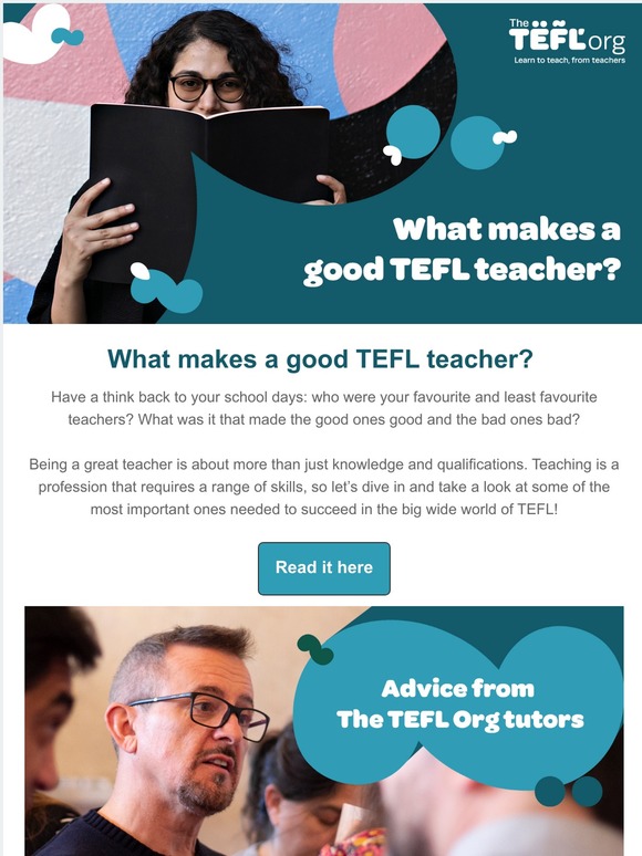 TEFL Org: 8 qualities of a good TEFL teacher 👩‍🏫 | Milled