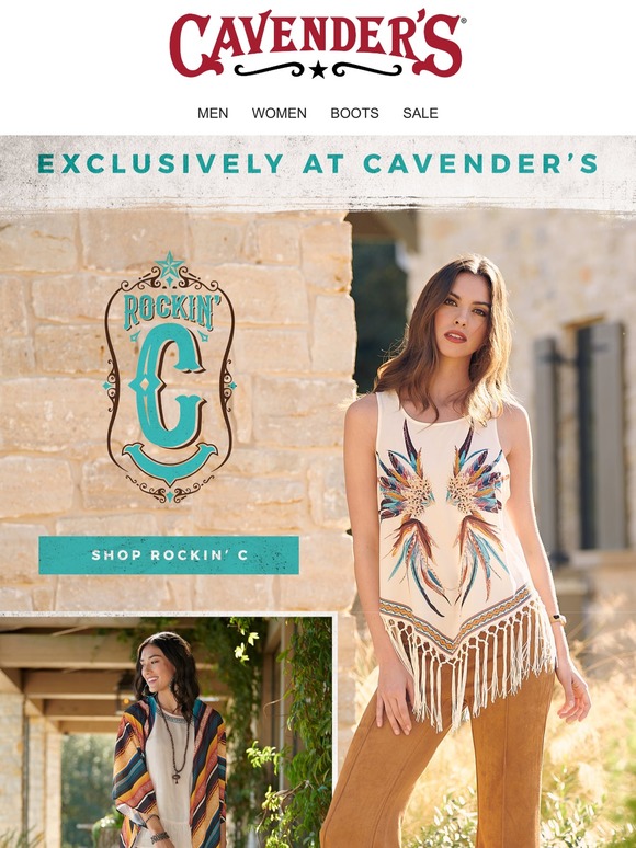 Cavender's: All New Rockin' C Collection Look Book | Milled