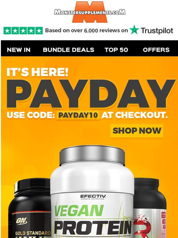 Discount Supplements: It's FRIDAAAAAAAAY! - BOGOF deals on this protein ...