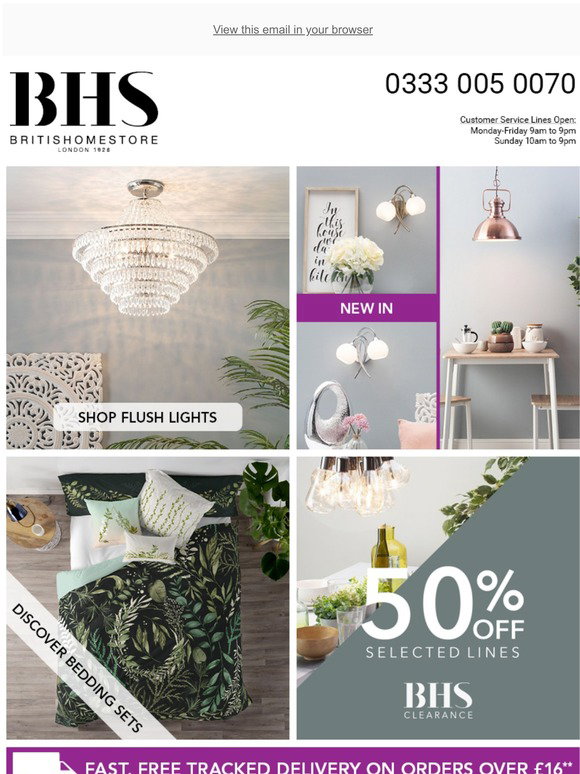 BHS: BHS - New Ranges Now In | Milled
