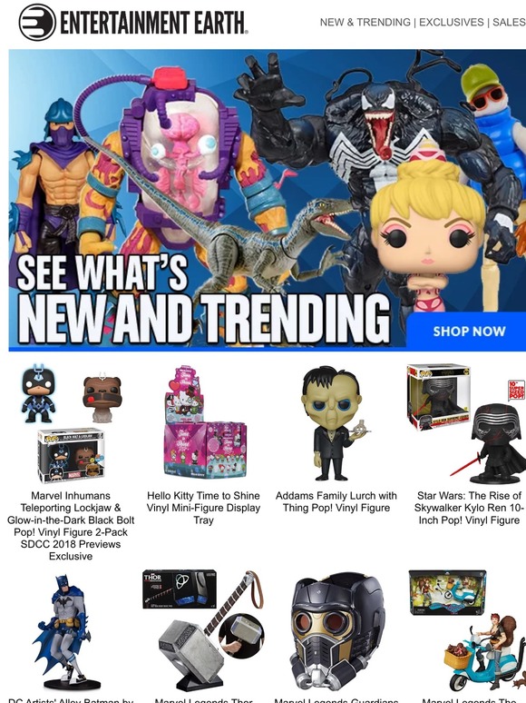 EntertainmentEarth.com: New Star Wars, TMNT, and Marvel Legends! | Milled