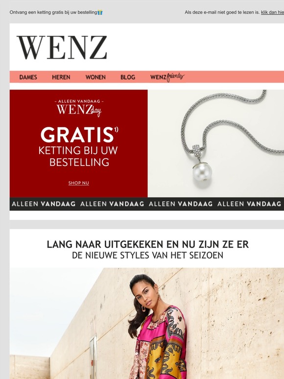 Wenz: 🔥 Brand New: de nieuwe styles van het seizoen zijn binnen! Ontdek ...