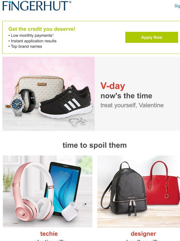 Fingerhut: Fingerhut: You deserve to treat yourself, too... | Milled