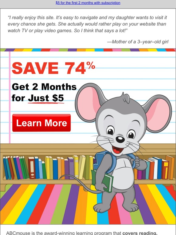 ABCmouse: Children and Parents Love ABCmouse | Milled