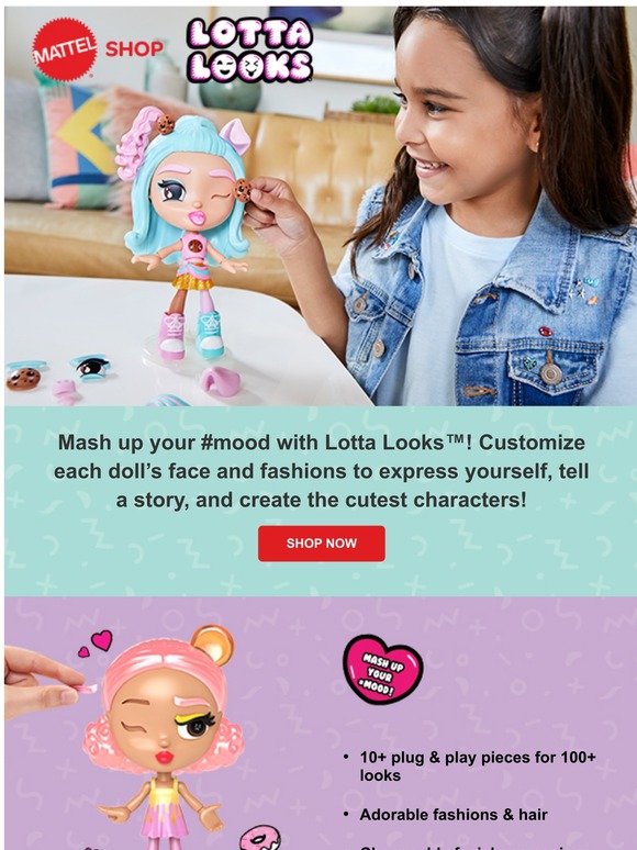 Mattel: Express yourself with Lotta Looks dolls! | Milled