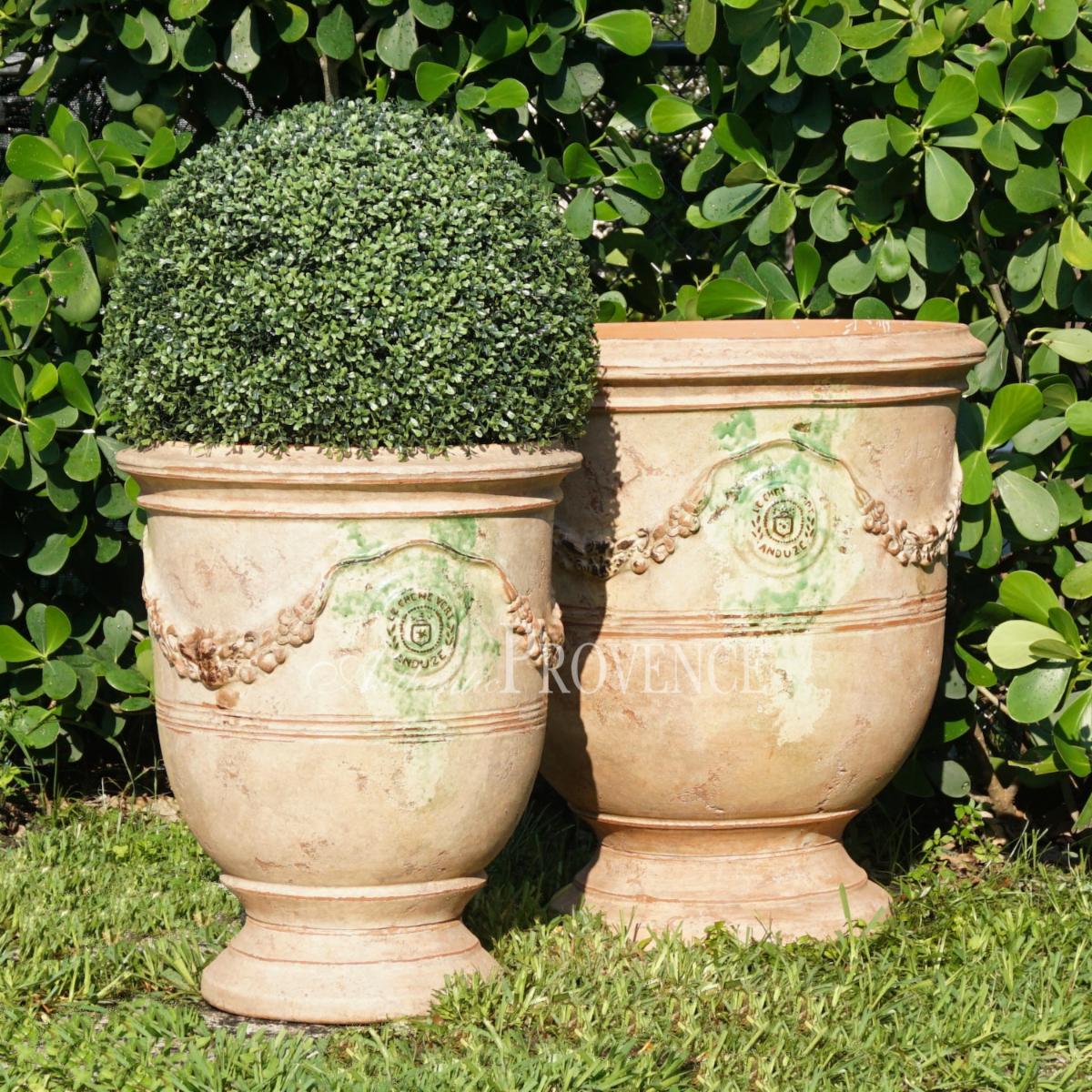 Authentic Provence: Handmade Anduze Planters imported directly from ...
