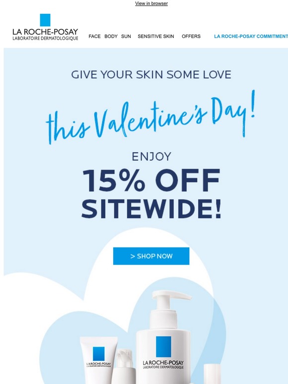 La Roche-Posay: Hurry! Our Valentine's Day offer ends soon | Milled