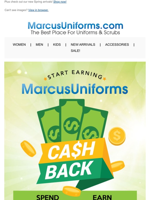 Marcus Uniforms: Get A $5 Gift Card - Details Inside! | Milled