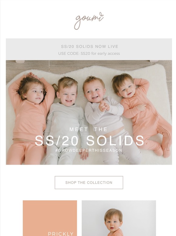 Goumi Kids: SS20 Early Access is LIVE 🌵 | Milled