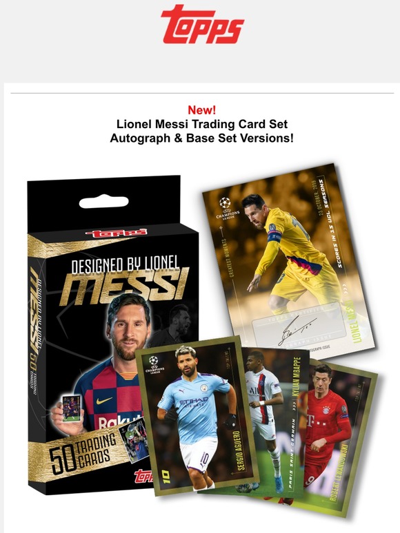 Topps: The Lionel Messi Trading Card Set is here! | Milled