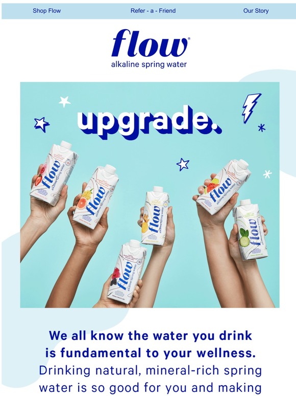 Flow Hydration: Improve your wellness routine with Flow. | Milled