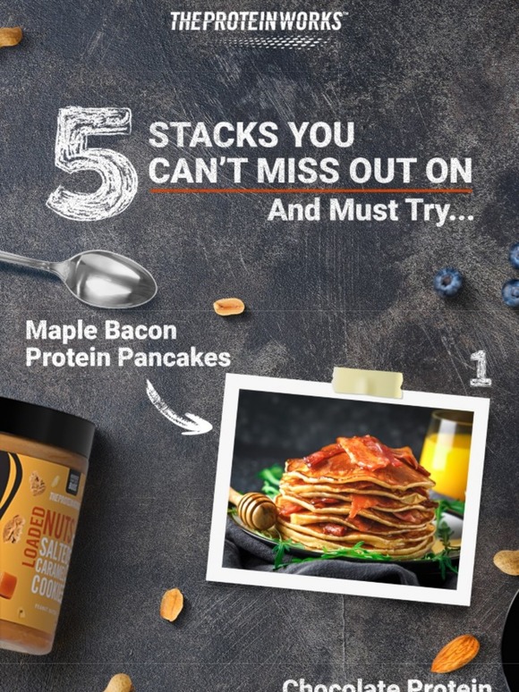 Protein Works: 5 Flippin' Good Pancake Stacks | Milled