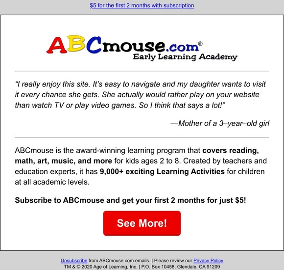 ABCmouse: Children and Parents Love ABCmouse | Milled