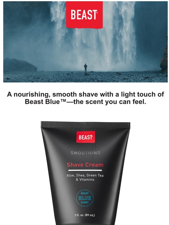 Beast: NEW: Beast Blue Shave Cream | Milled