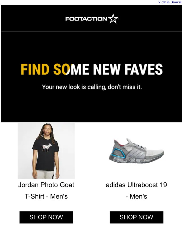 Footaction: We have the fits that keep you original. | Milled