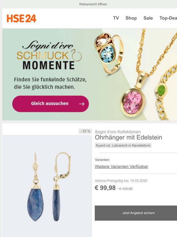 Hse24 Schmuck Sale