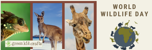Green Kid Crafts: World Wildlife Day | Endangered Animal Crafts ...