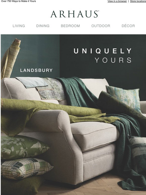 Arhaus: Create a Custom Piece That's Perfectly You | Milled