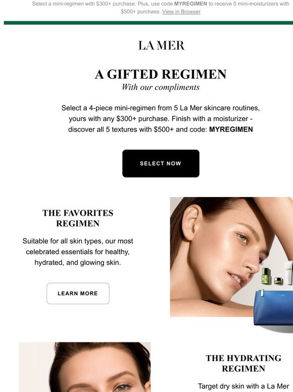 La Mer: Your complete La Mer regimen, on us | Milled