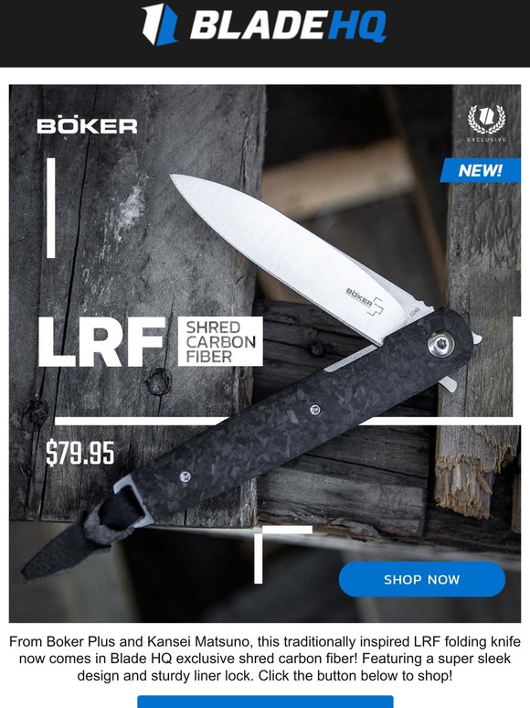 Blade HQ: Blade HQ + Boker = Exclusive Alert | Milled
