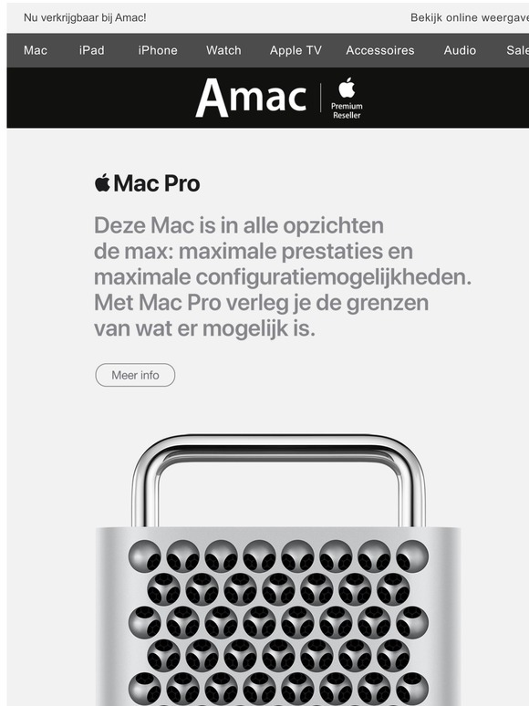 Amac NL: Ervaar de nieuwe Mac Pro en Pro Display XDR! | Milled