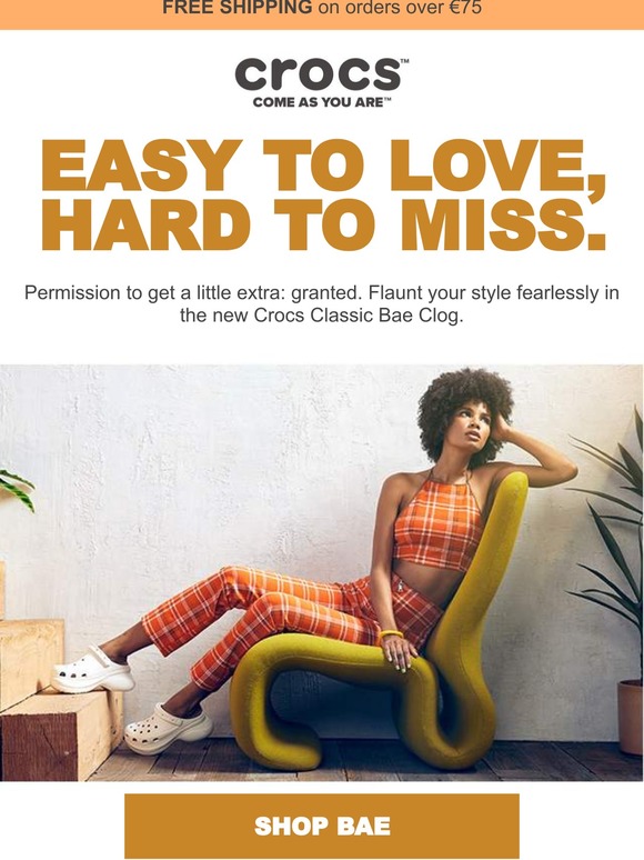 Crocs: Stand tall. Stand out. Meet the Crocs Classic Bae Clog. | Milled