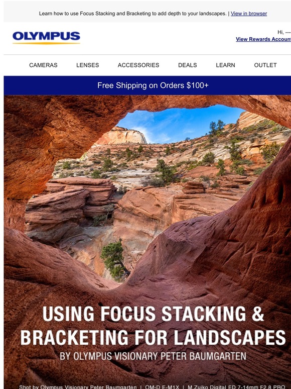 Olympus: Focus Stacking for Landscapes | Milled