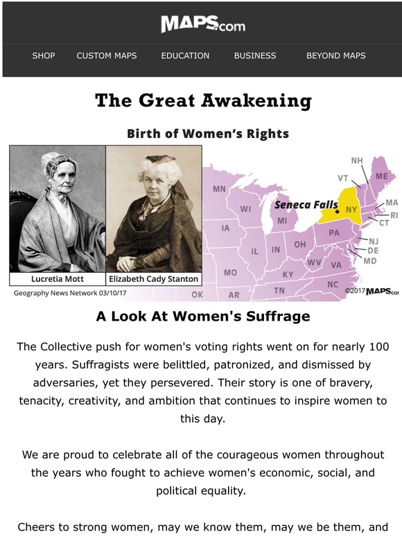 Maps: Celebrating Strong Women Everywhere | Milled