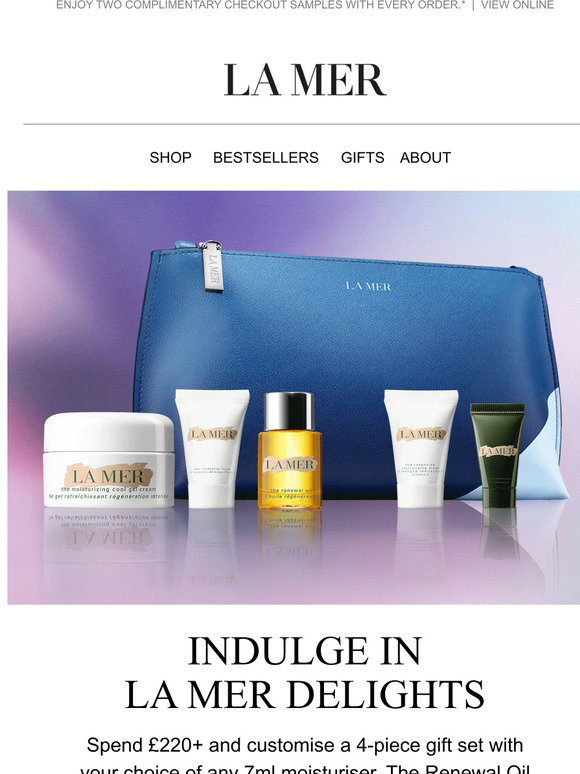 La Mer: Customise your gift set, with compliments of La Mer | Milled