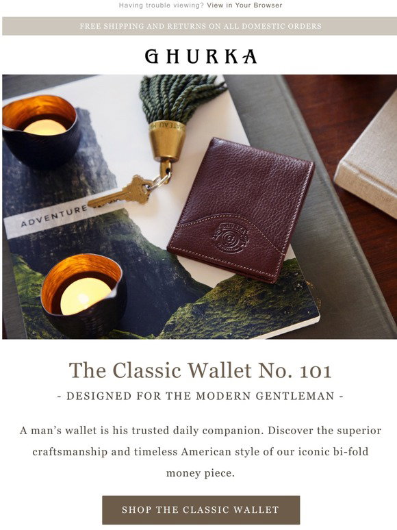 Ghurka: An Iconic Symbol Of True American Luxury | Milled