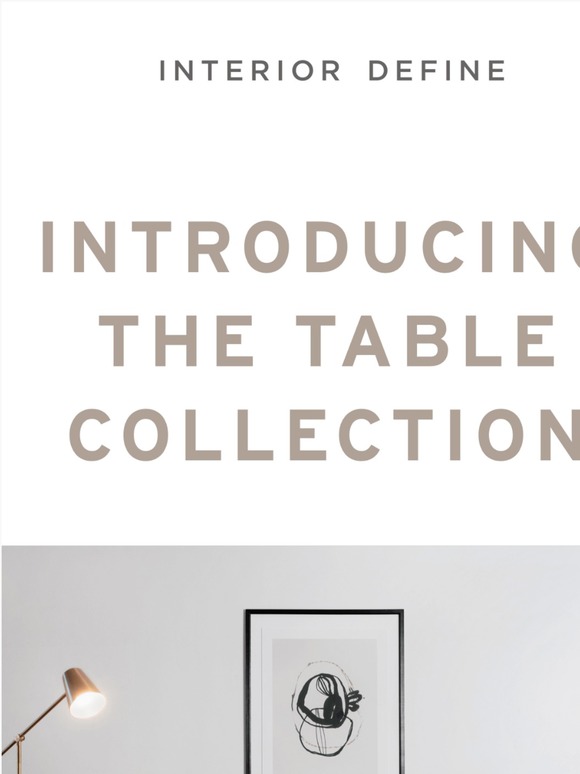 Interior Define: Our first-ever table collection is here | Milled