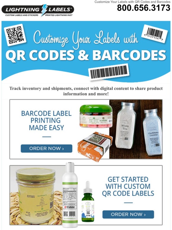 Lightning Labels: Did You Know We Can Put QR Codes & Barcodes on Your ... Lightning Labels: Did You Know We Can Put QR Codes & Barcodes on Your ...