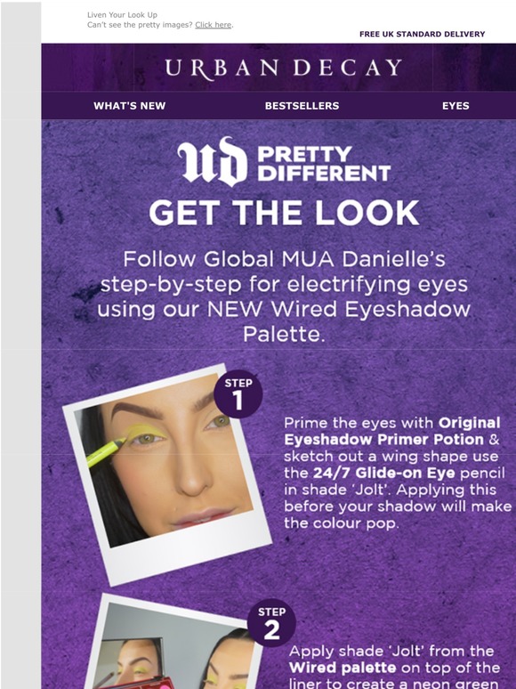 Urban Decay: Get The WIRED Look With Global MUA, Danielle | Milled