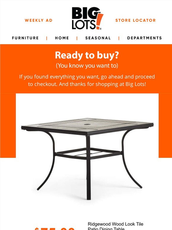 Big Lots: Where'd you go? Ready to checkout? | Milled