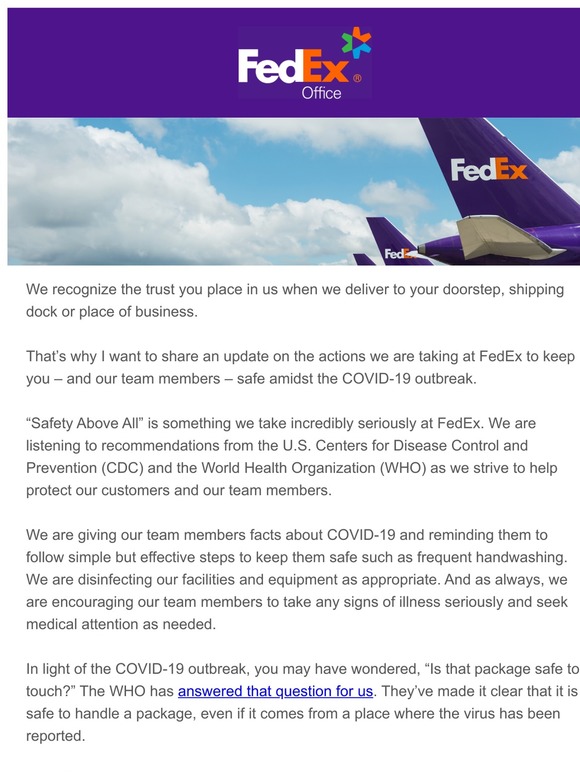 FedEx: Safety Above All During COVID-19 | Milled
