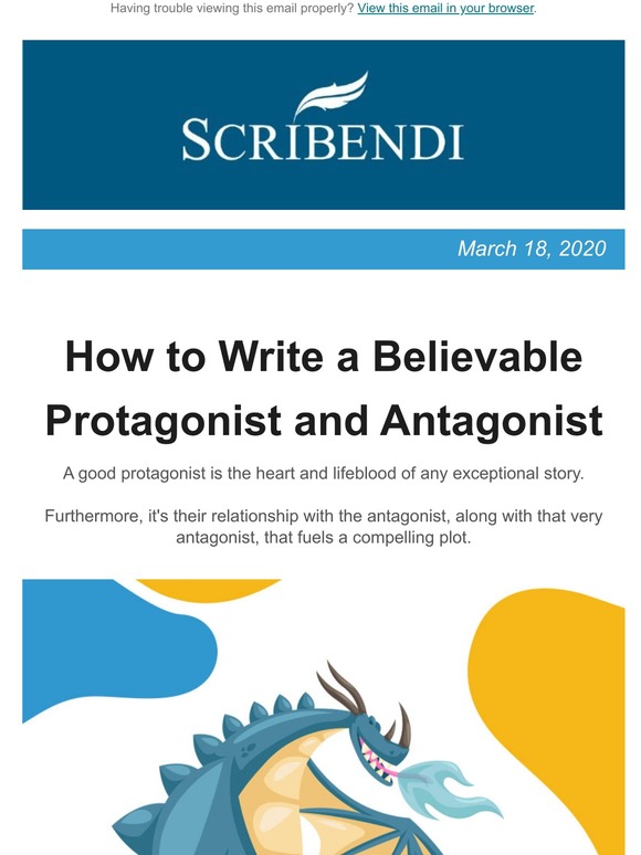 Scribendi: How to Write a Believable Protagonist and Antagonist | Milled