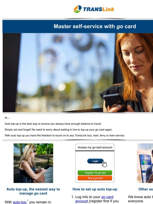 TransLink: Master self-service with go card | Milled
