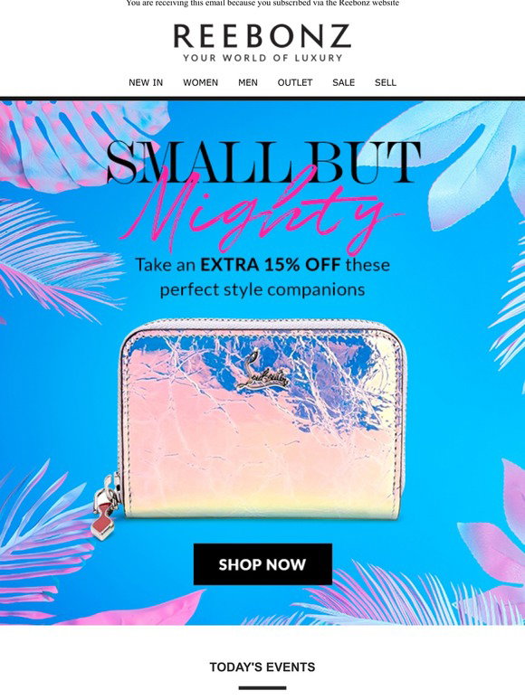 Reebonz: SS20 Edits | Switch it up with these mighty minis and more ...