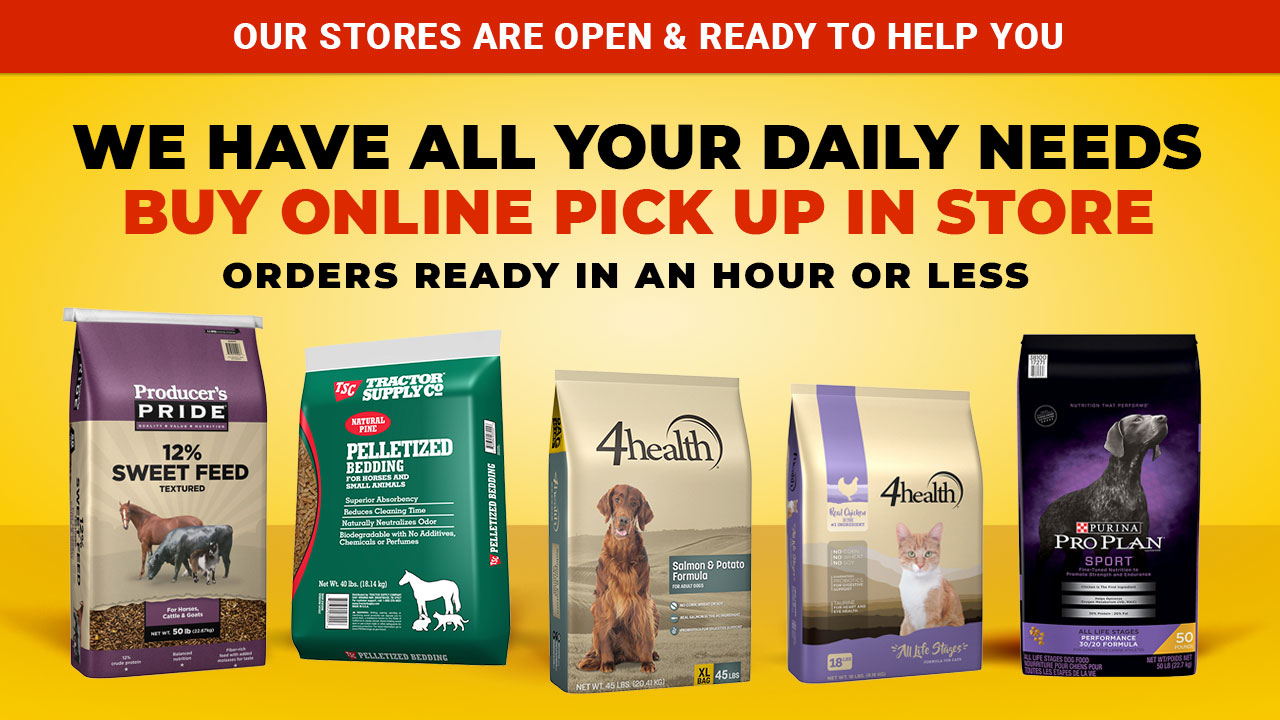 Tractor Supply Company: Buy Online, Pick Up In-Store in Under An Hour ...